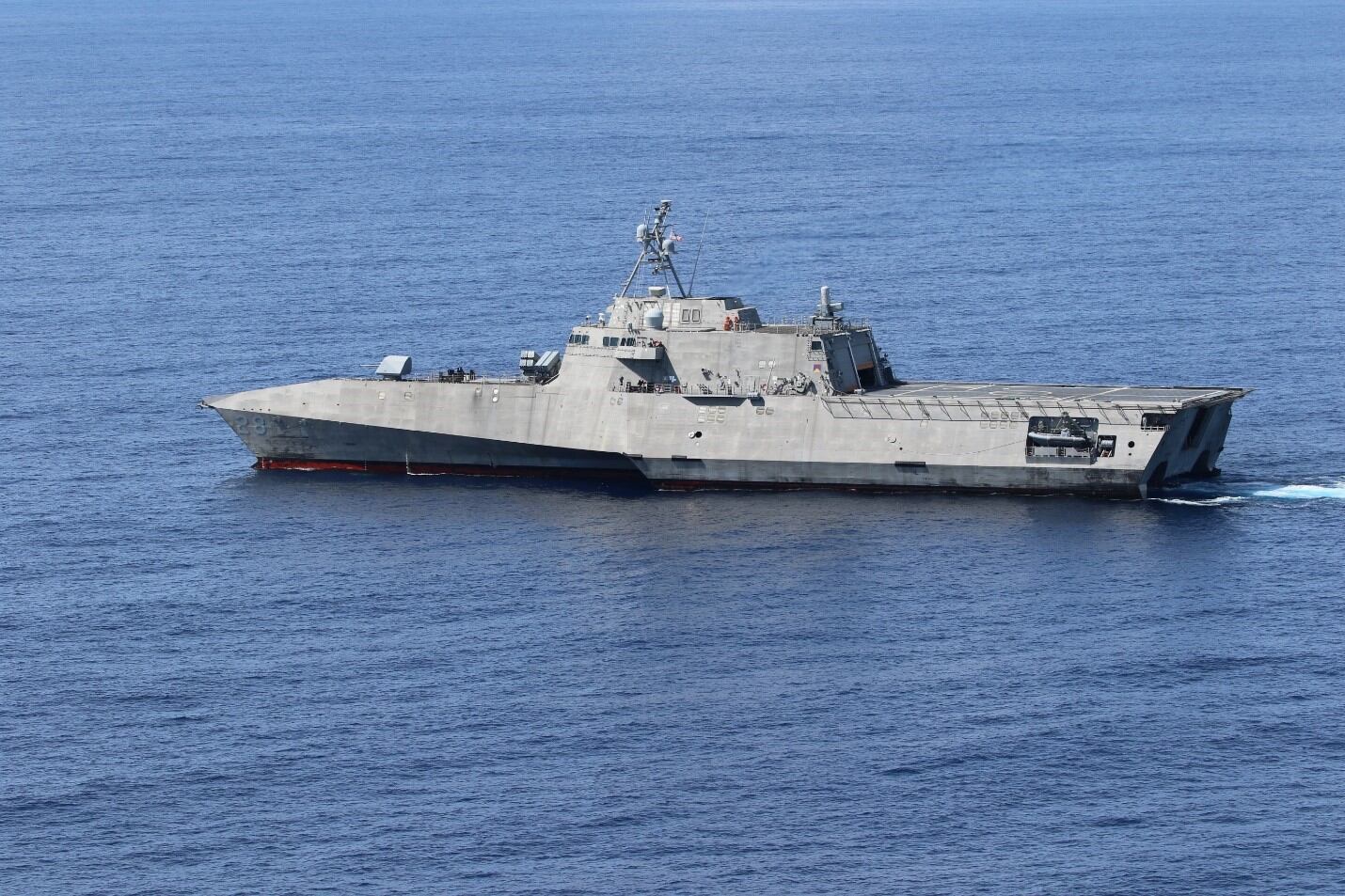 Modern Us Navy Ship Types New Freedom Class LCS Nantucket Delivered To