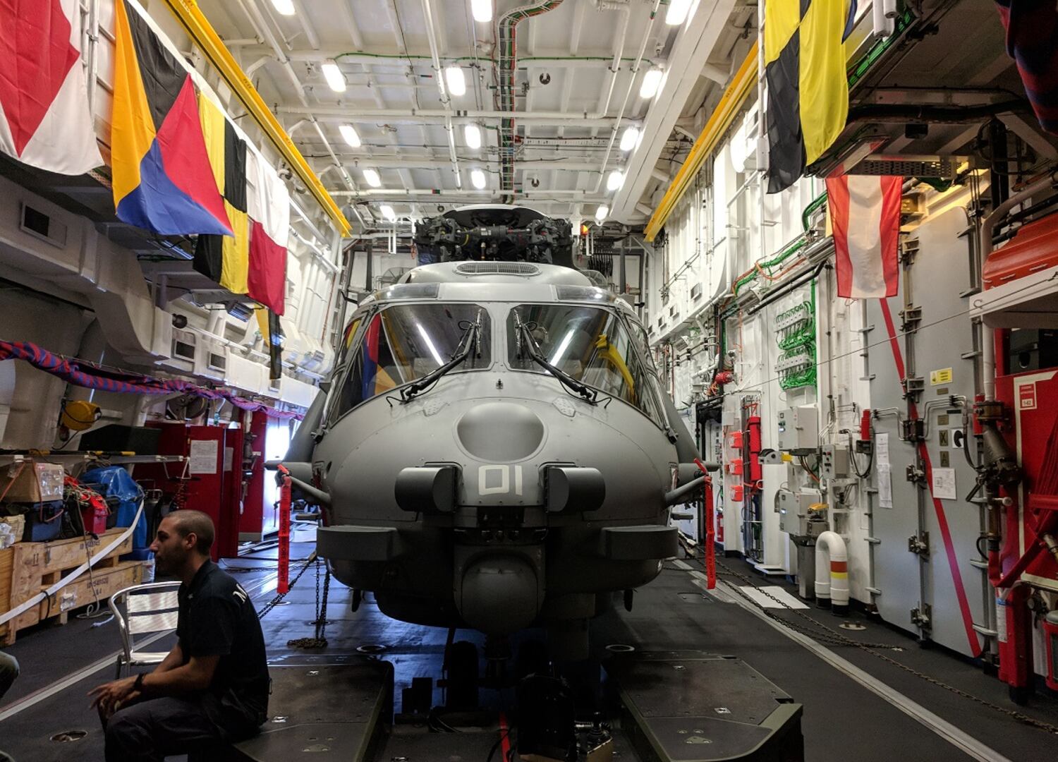 Take a tour of the Italian ship that may be the US Navy’s future frigate