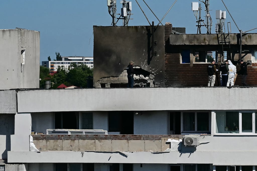 Romania says Russian drone hit apartment block, NATO vows to defend ...