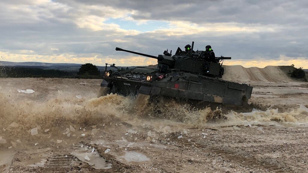 British government may drop upgrade plans for the Warrior fighting vehicle