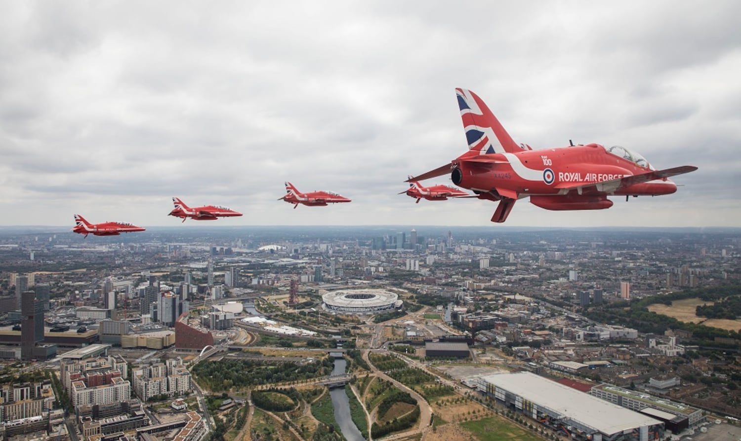 See Britain’s Royal Air Force celebrate its 100th birthday with this ...