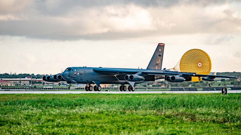 ‘More with less’: Lacking parts, airmen scramble to keep B-52s flying