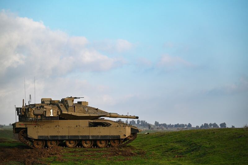 Israel unveils new Barak tank with AI, sensors and cameras