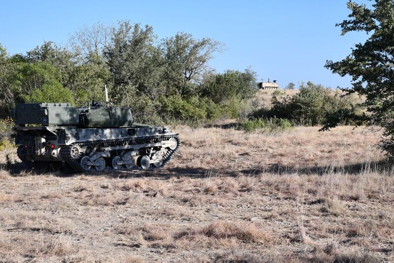Robot Army of One: Service focuses on single robotic combat vehicle