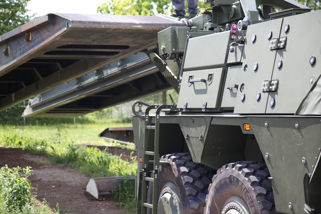 Germany’s KMW pitches bridge-launching Boxer vehicle
