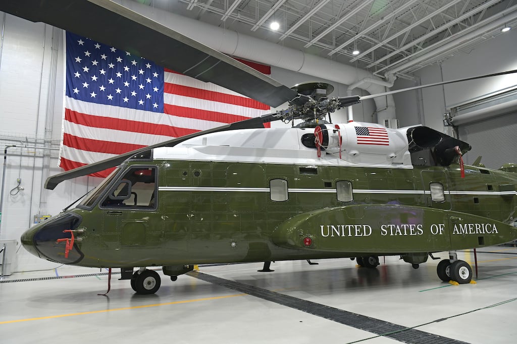 Biden takes first ride in new Marine One as Sikorsky wraps delivery
