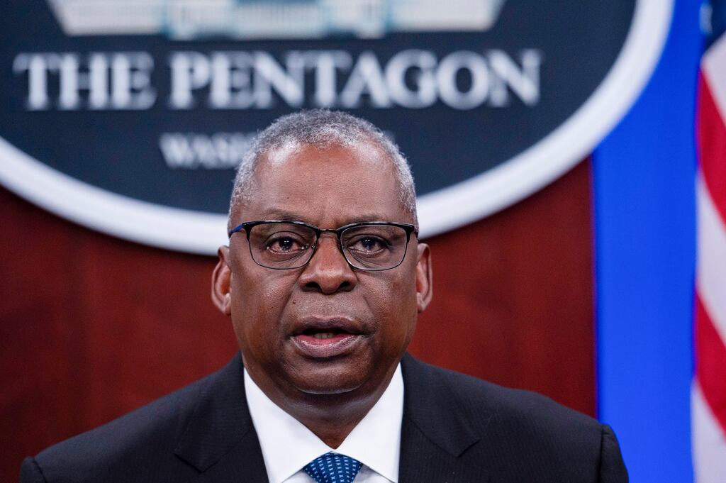 Pentagon head speaks with Russian counterpart for first time in a year