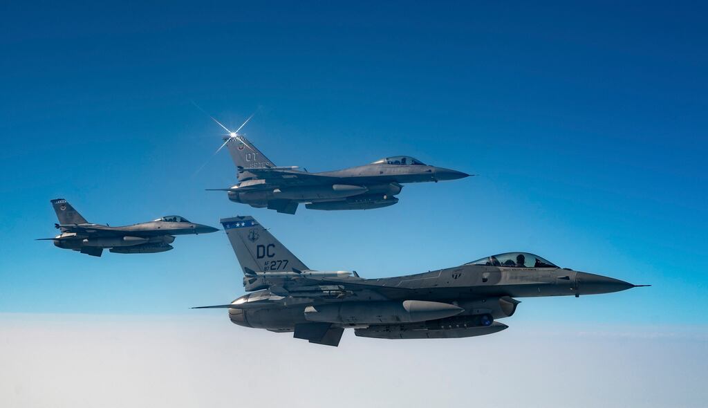 F-16s intercept Russian spy planes near Alaska two days in a row