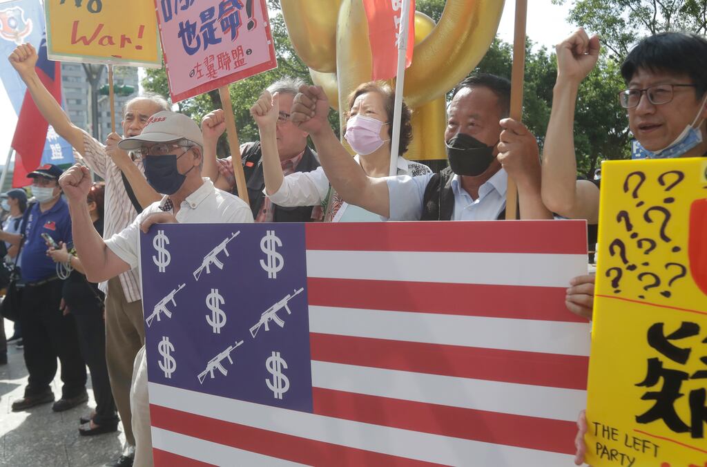 US defense contractors want deeper cooperation with Taiwan