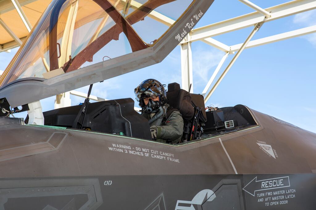 A Day in the Life of an F-35 Test Pilot