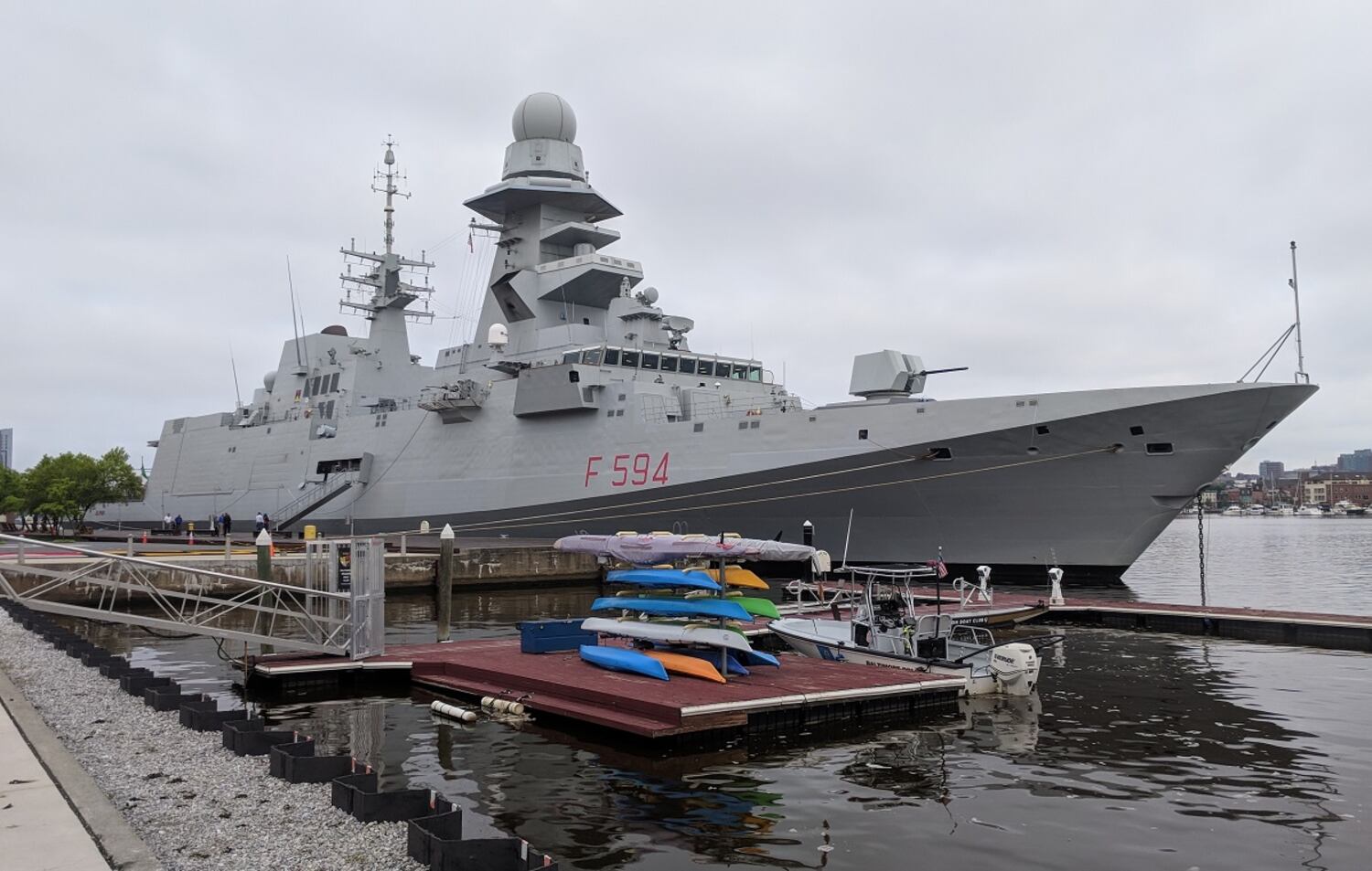 Take a tour of the Italian ship that may be the US Navy’s future frigate