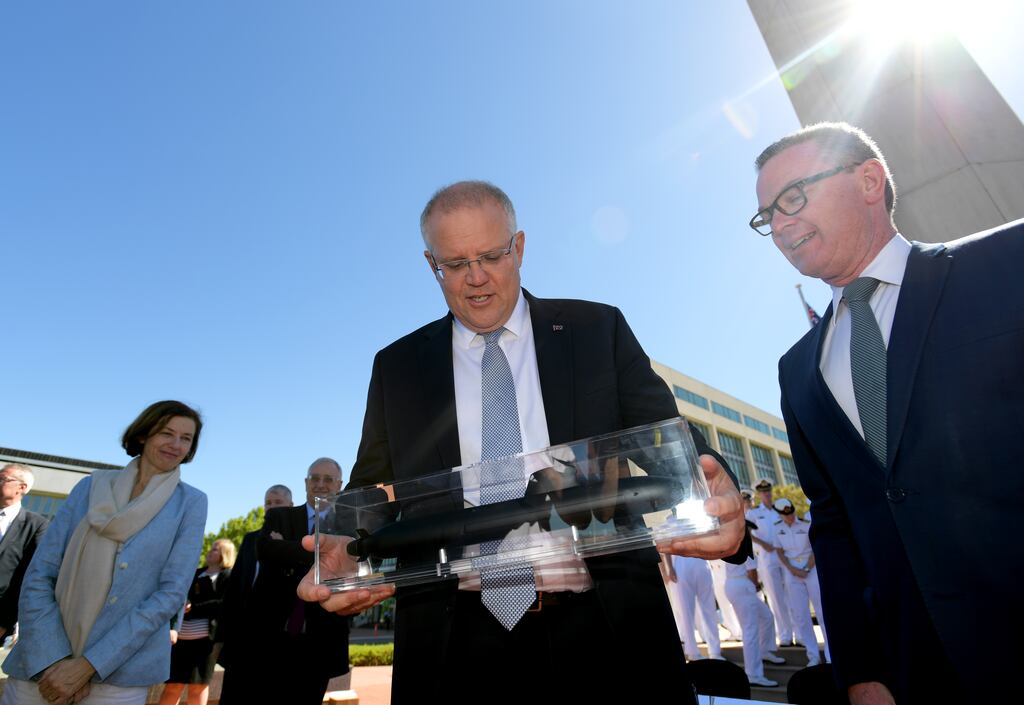 Australian defense leaders defend submarine buy with France’s Naval Group