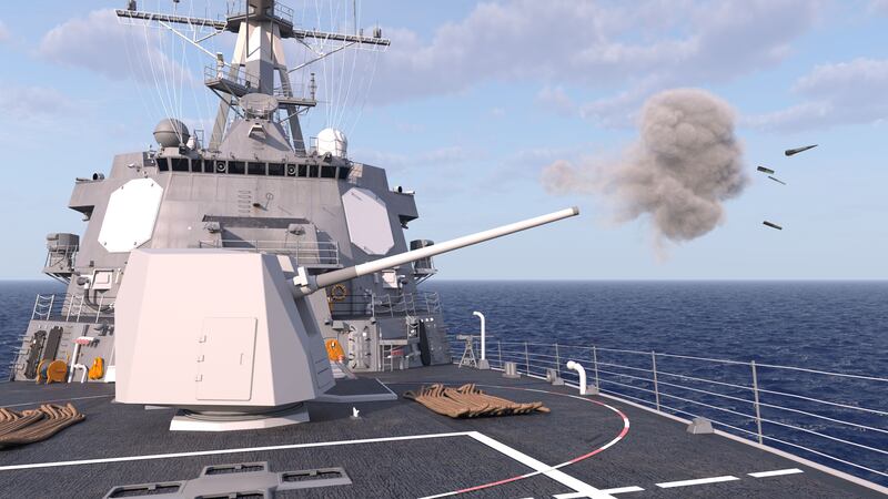 BAE Systems Develops Hypervelocity Projectile for Mk45 Gun