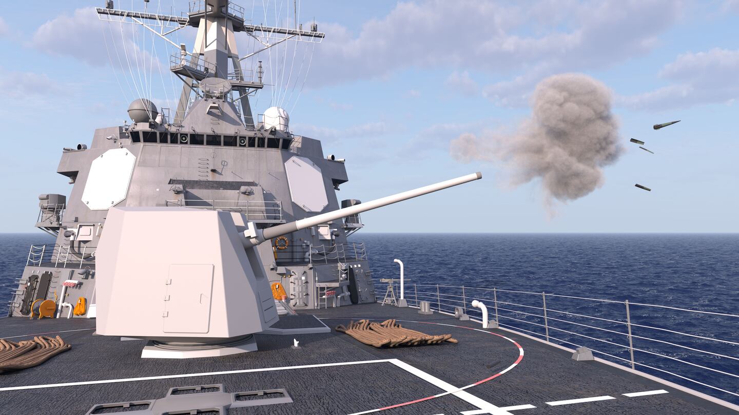 BAE Systems Develops Hypervelocity Projectile for Mk45 Gun