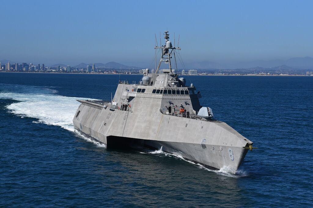A pair of Austal ships ace acceptance trials