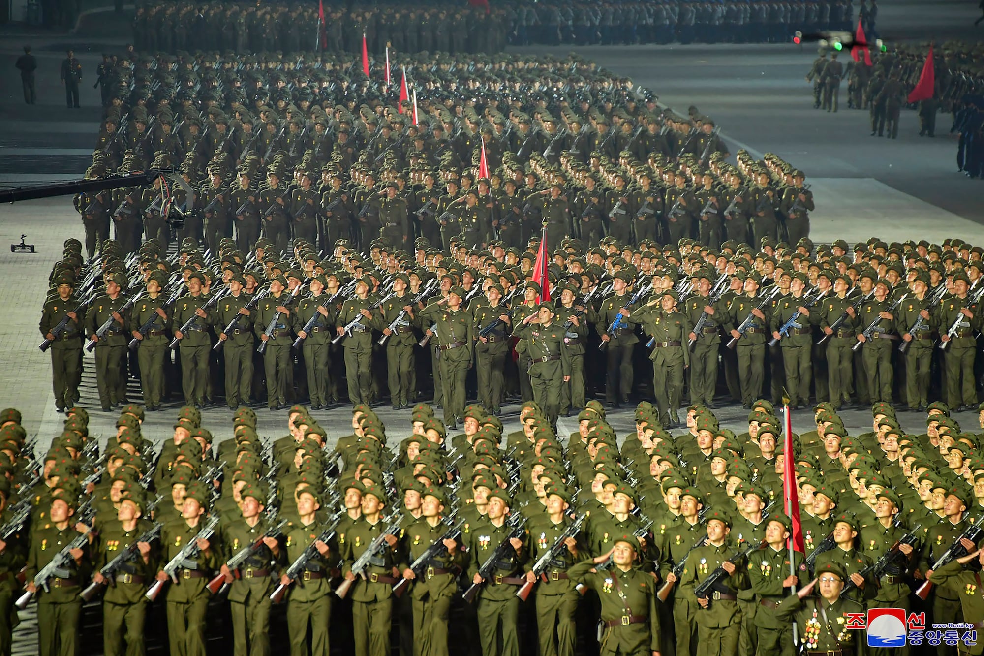See video and images from North Korea’s latest military parade