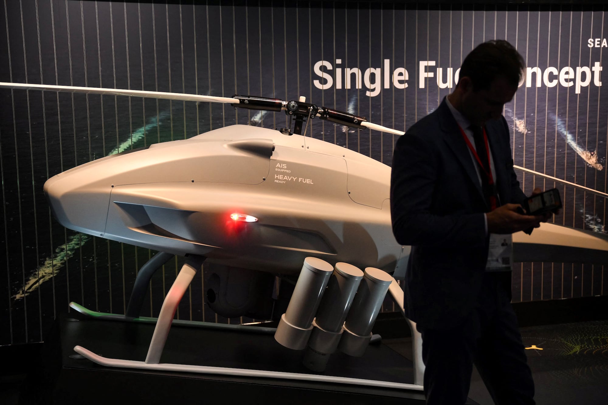 See the weapons on display at DSEI — golden gun included