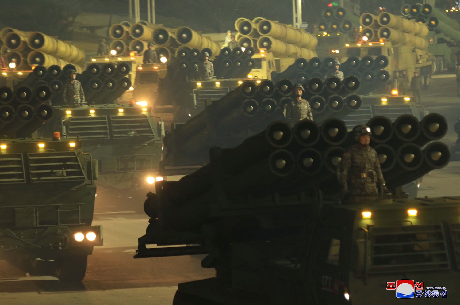 See the weapons at North Korea’s latest military parade
