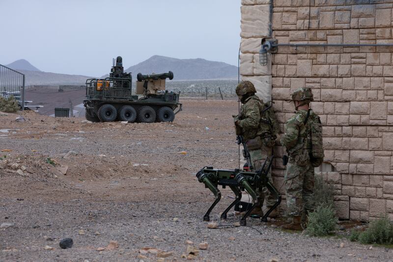 The robots are coming: US Army experiments with human-machine warfare