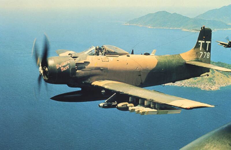 Air Force revives Skyraider name for new light attack aircraft