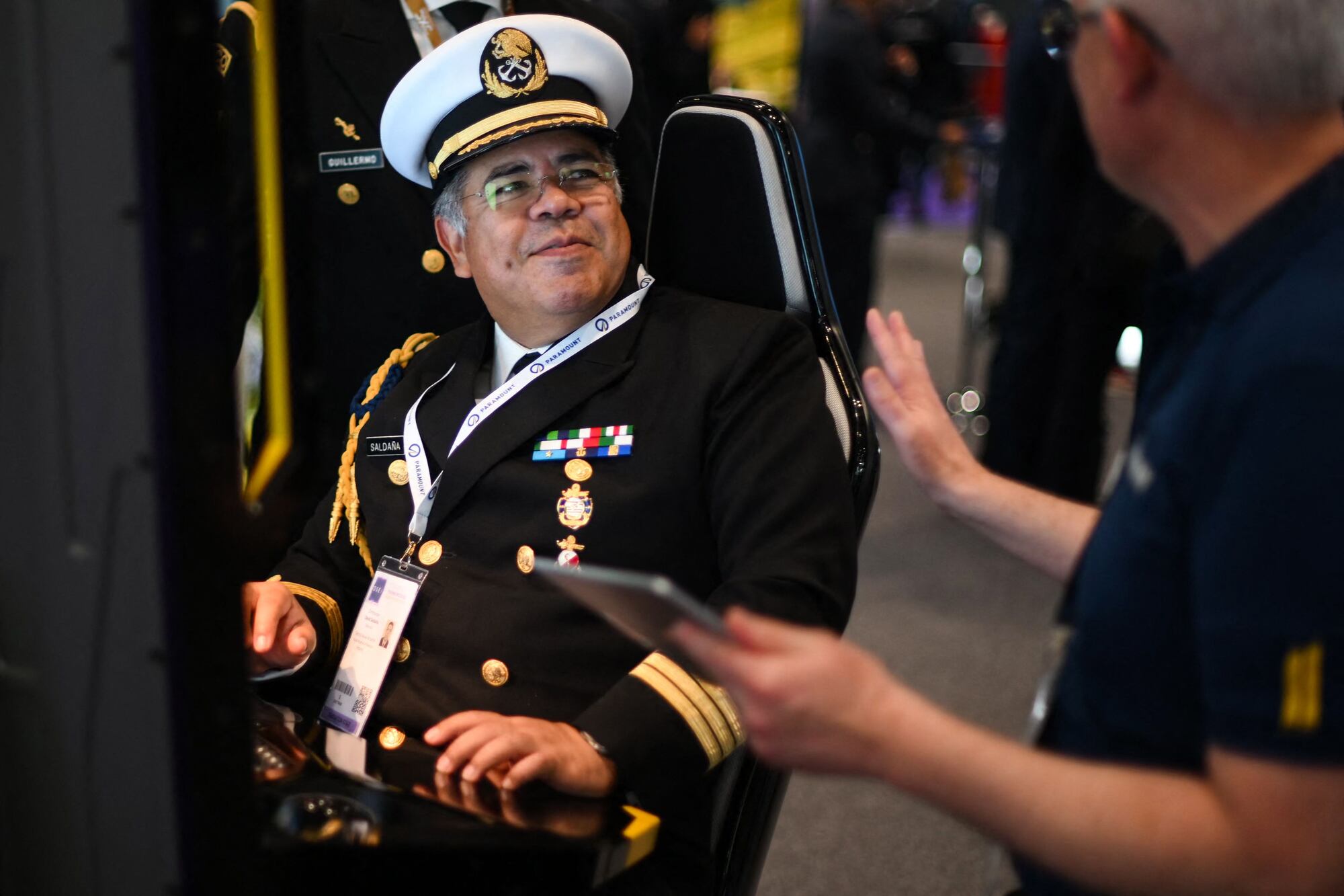 See the weapons on display at DSEI — golden gun included