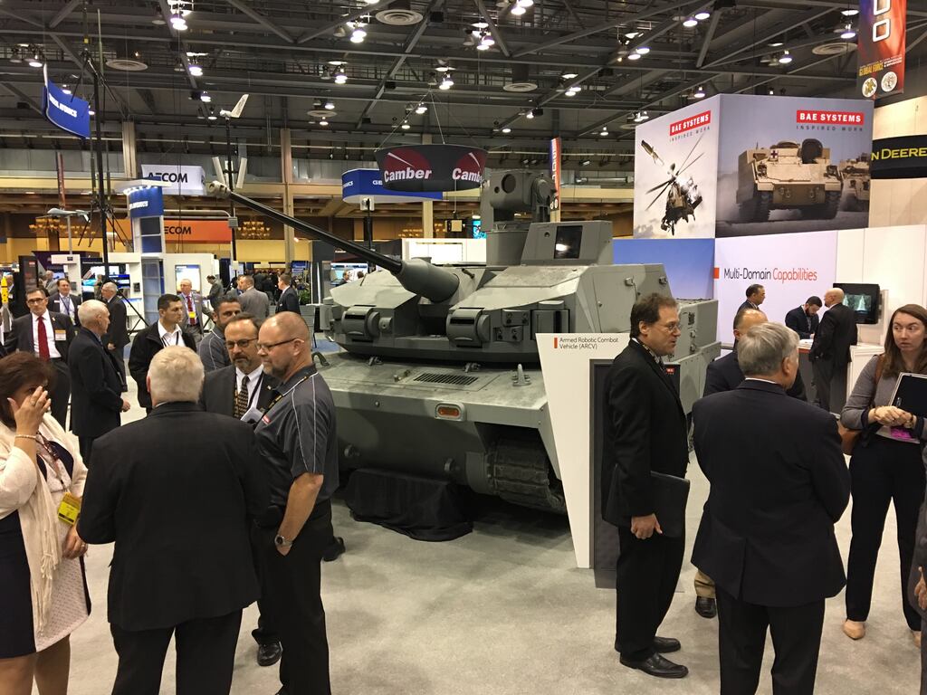 BAE Systems resurrects armed robotic combat vehicle
