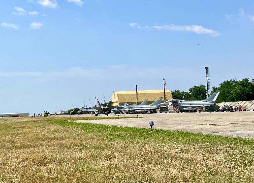Romania launches expansion of air base near Ukraine