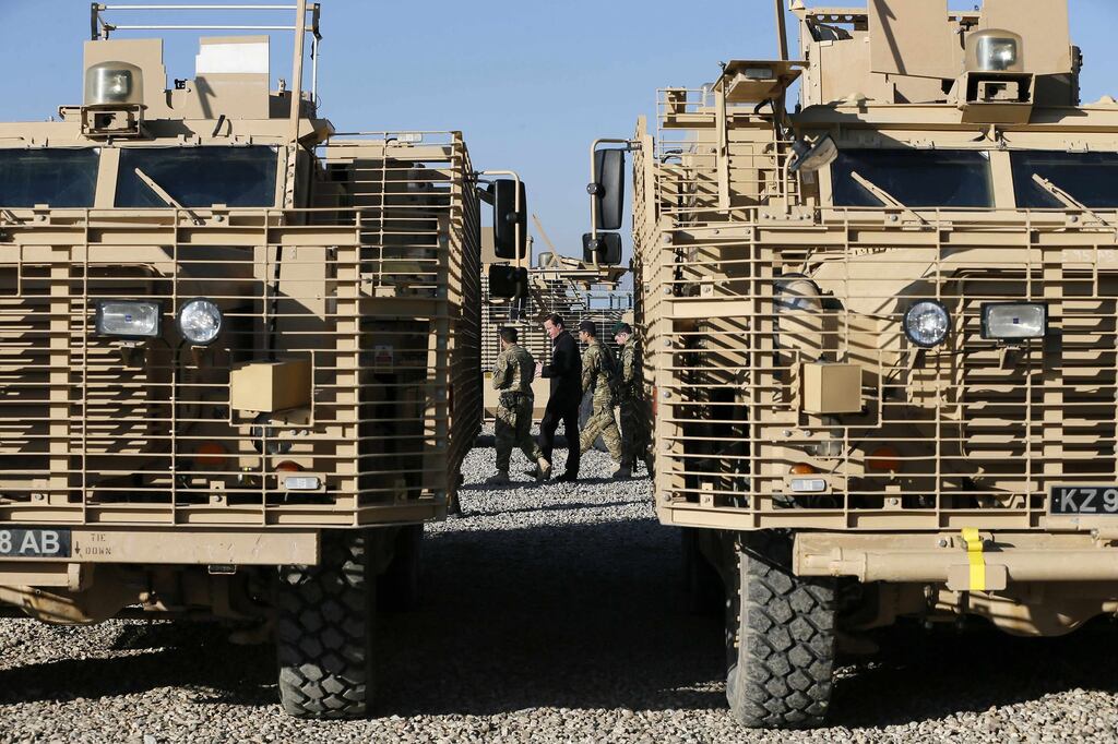 British Army sheds an Afghan war legacy: blast-proof trucks