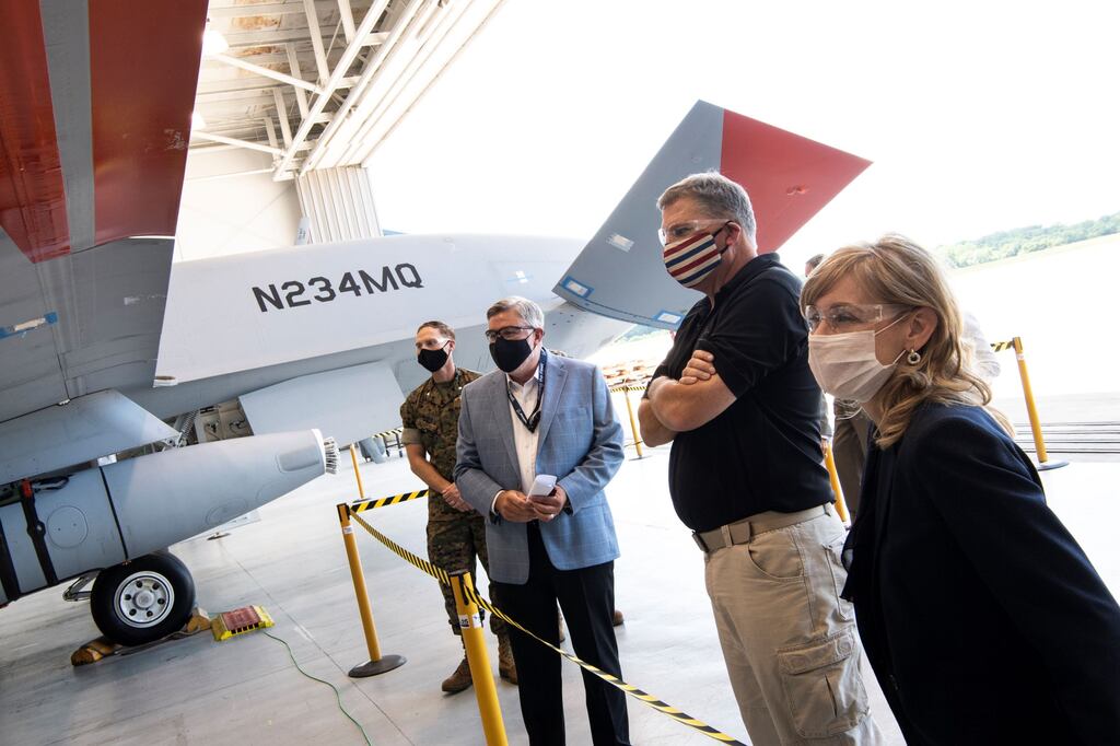 Boeing CEO points to defense and space biz as financial stabilizer