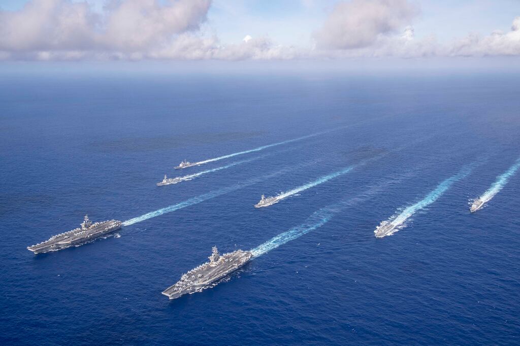 The Pentagon is eyeing a 500-ship Navy, documents reveal