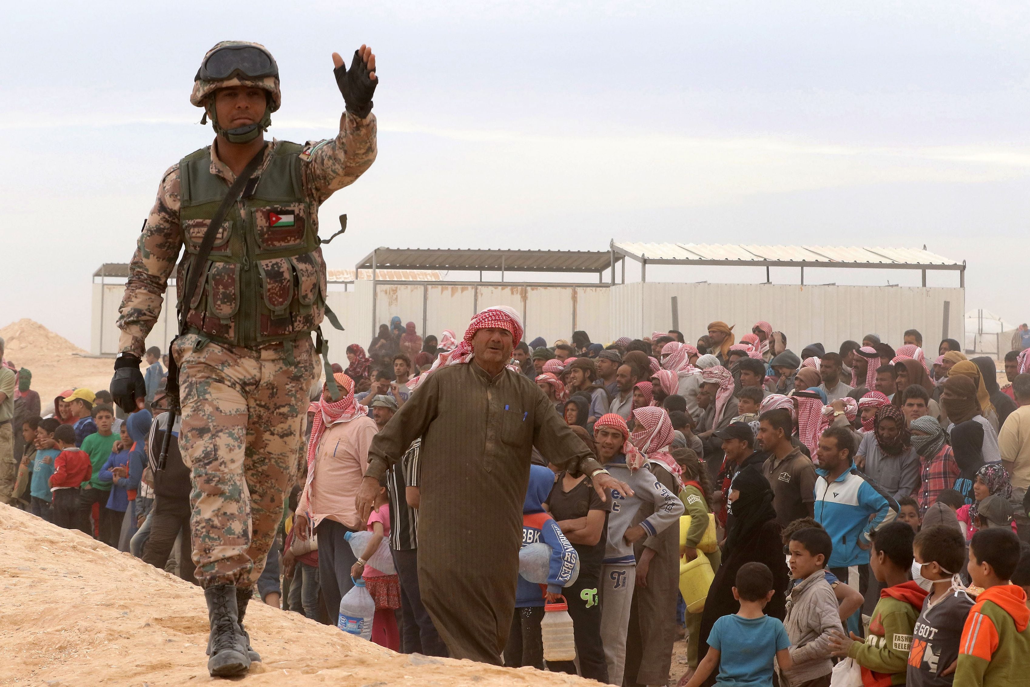 Jordan Syria Border Dmz Guards